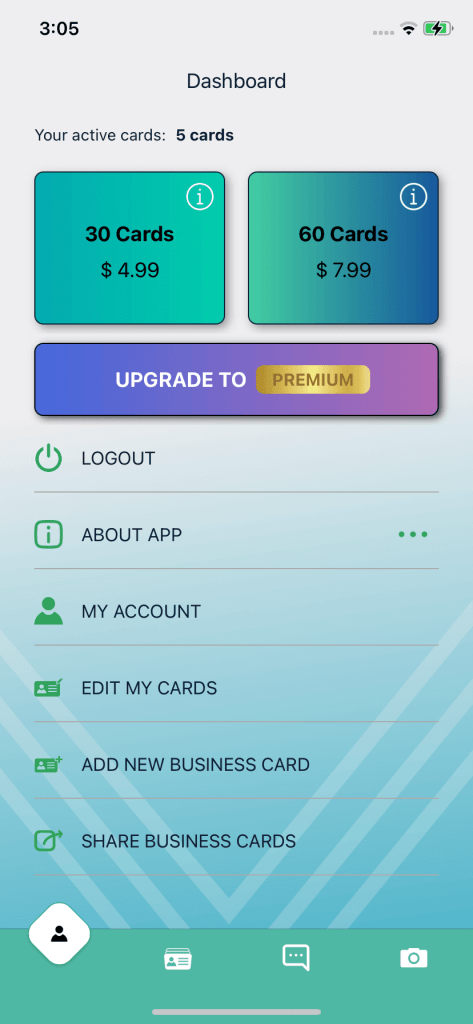 Top-rated Online Virtual Business Cards Maker App | Download Now!